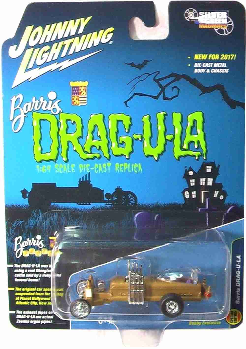 Barris Dragula Família Monstro 1:64 Johnny Lightning – Totalcar Miniaturas