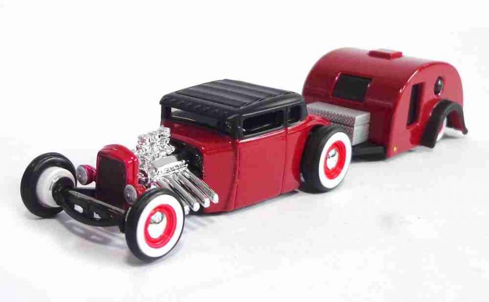 Ford Model A 1929 + Traveler Trailer 1:64 Maisto Design Tow – Totalcar ...