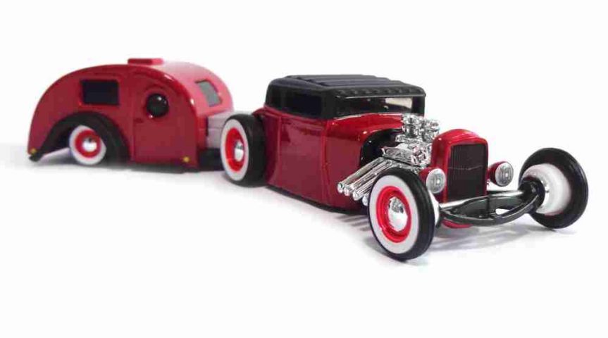 Ford Model A 1929 + Traveler Trailer 1:64 Maisto Design Tow – Totalcar ...