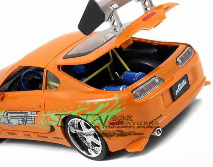 Toyota Supra 1995 Brian´s 1:18 Jada Toys Velozes & Furiosos – Totalcar ...