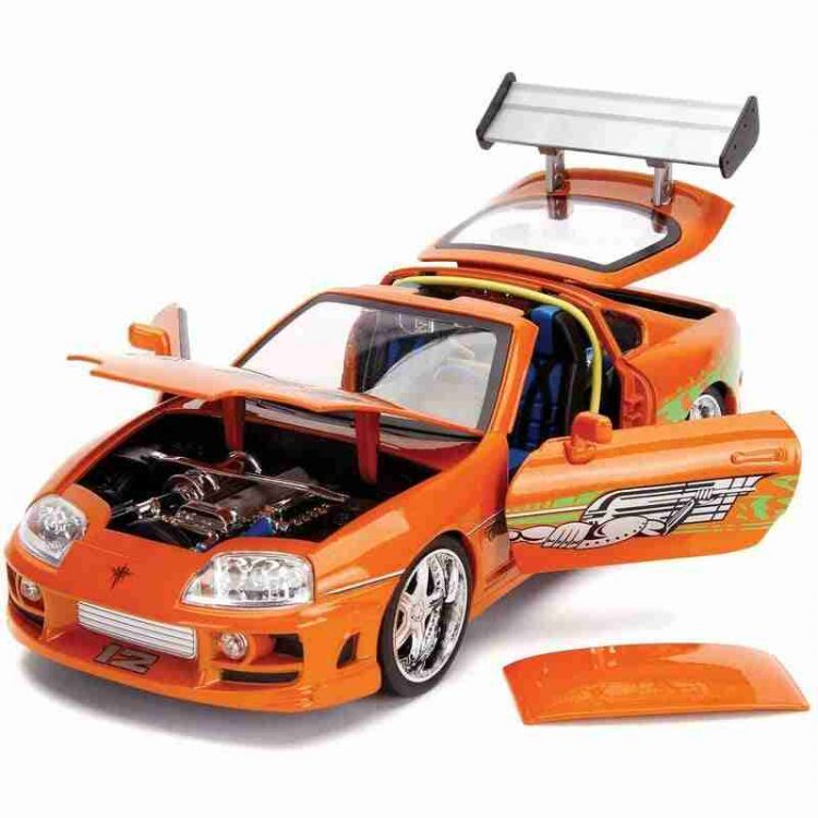 Toyota Supra 1995 Brian´s 1:18 Jada Toys Velozes & Furiosos – Totalcar ...