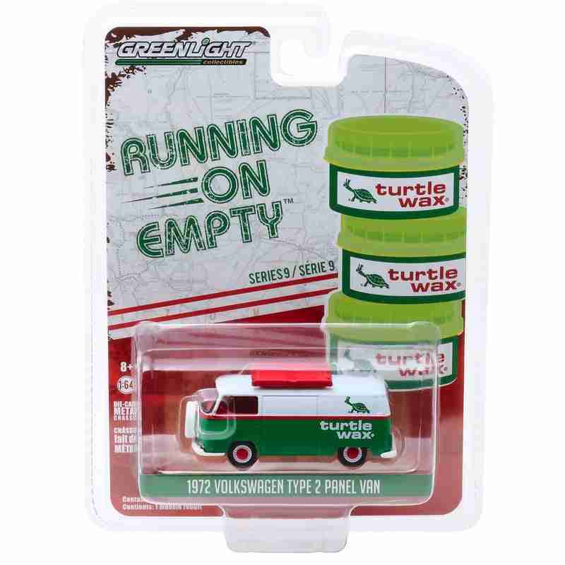 Volkswagen Kombi Panel Van 1972 Turtle Wax 1:64 Greenlight – Totalcar ...