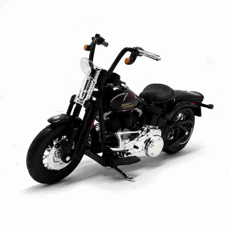 Harley- Davidson Cross Bones 2008 1:18 Maisto Preta – Totalcar Miniaturas