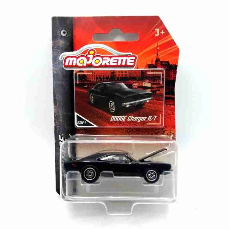 Dodge Charger R/T 1:64 Majorette Series Vintage – Totalcar Miniaturas