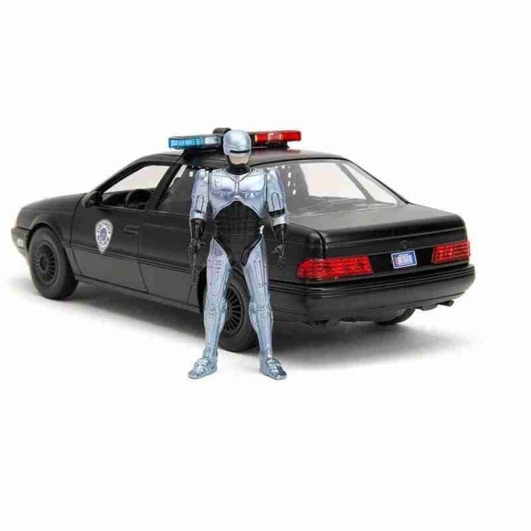 Ford Taurus 1986 Robocop OCP 35 Anos 1:24 Jada Toys – Totalcar Miniaturas