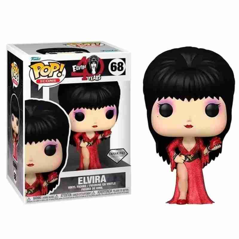 Elvira 68 Diamond Special 40 anos Funko Pop – Totalcar Miniaturas