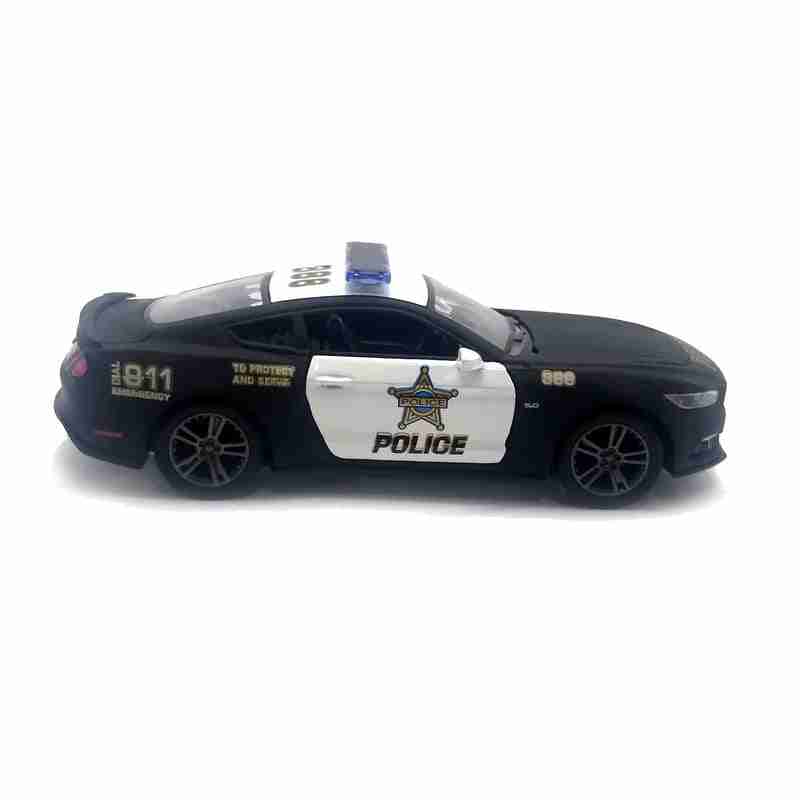 Kinsmart Cars KiNSMART 2015 Ford Mustang Gt Black & White State Police ...