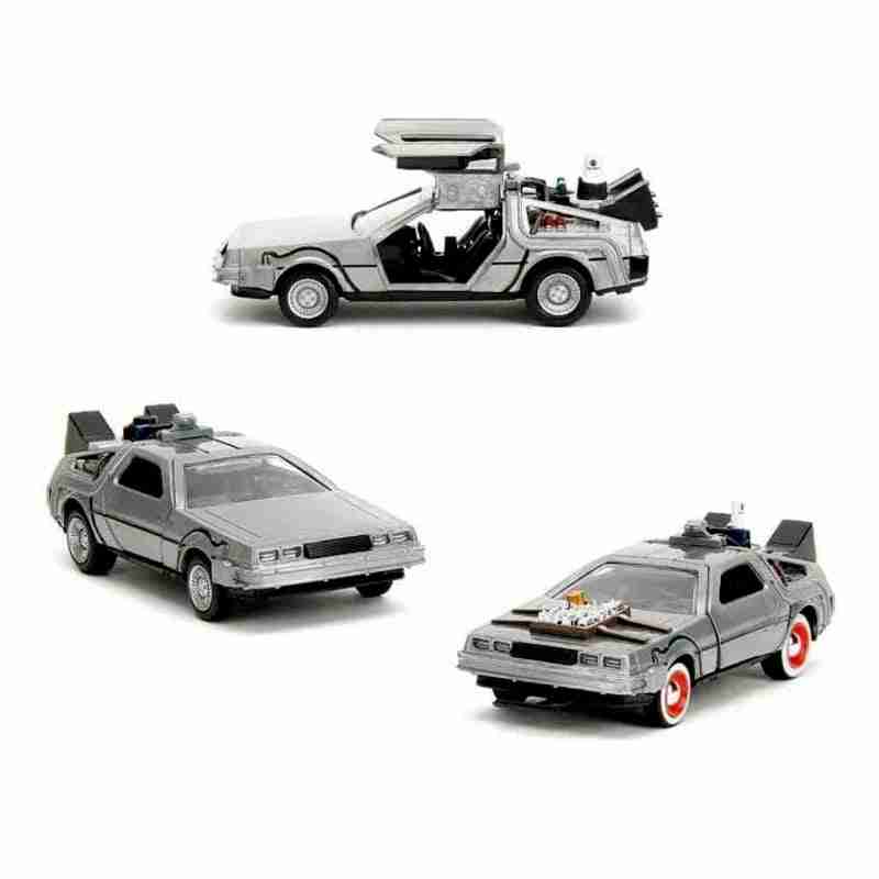 Kit 3 Delorean Time Machine Back To the Future 1:32 JadaToys – Totalcar ...