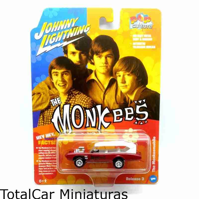 The Monkees Monkeemobile 1:64 Johnny Lightning – Totalcar Miniaturas