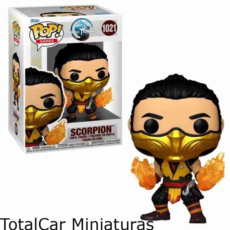 Mortal Kombat Scorpion 1021 Funko Pop – Totalcar Miniaturas
