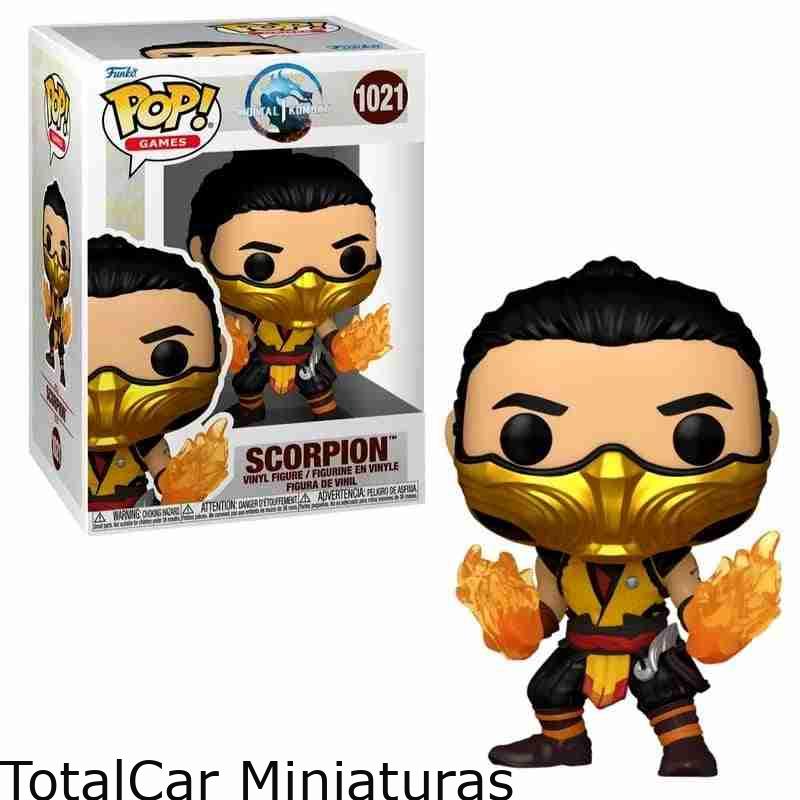 Mortal Kombat Scorpion 1021 Funko Pop – Totalcar Miniaturas