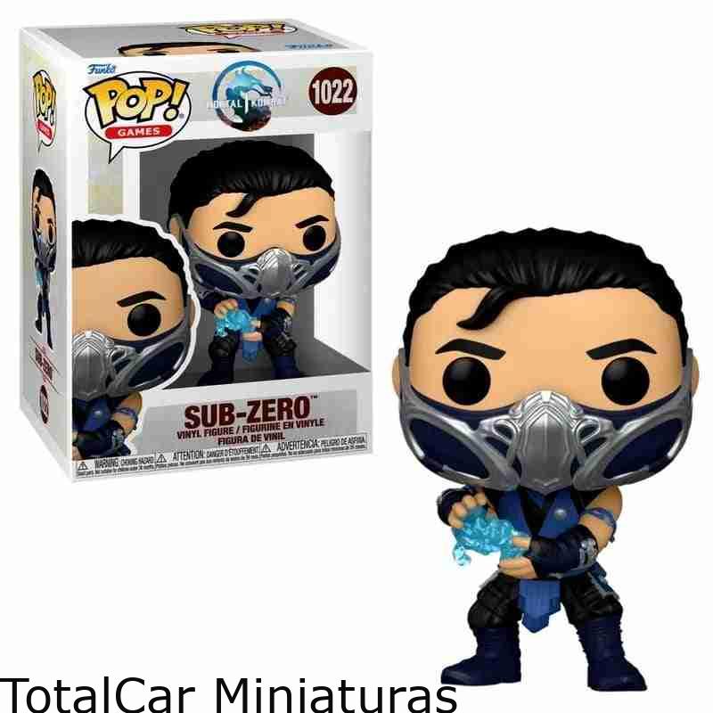 Mortal Kombat Sub-Zero 1022 Funko Pop – Totalcar Miniaturas