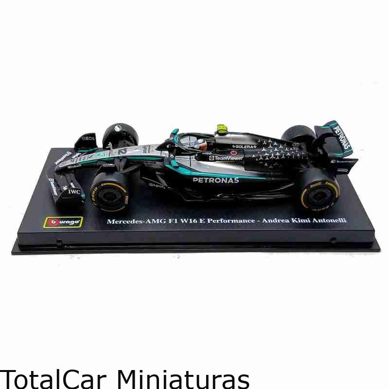 Mercedes AMG F1 W16 2025 Kimi Antonelli #12 1:43 Burago Pil – Totalcar ...